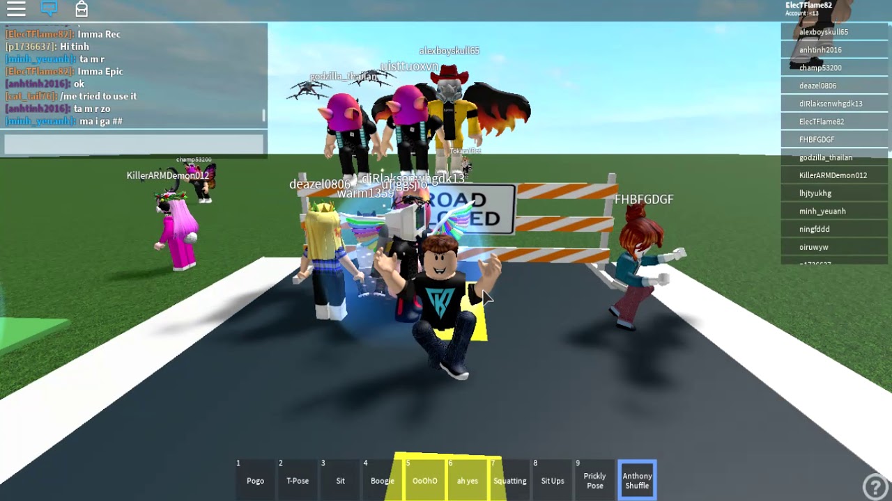 Roblox Anthony Shuffle - YouTube