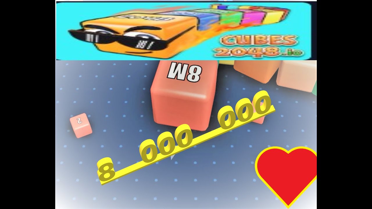cubes 2048 - YouTube