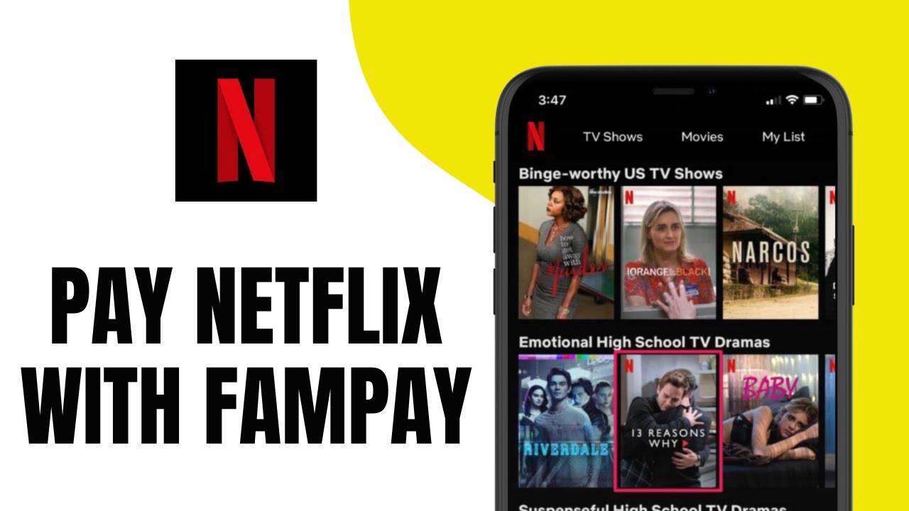 HOW TO PAY NETFLIX WITH FAMPAY IN 2025 - YouTube