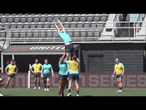Rugby Team USA takes on Team Scotland at Audi Field - YouTube