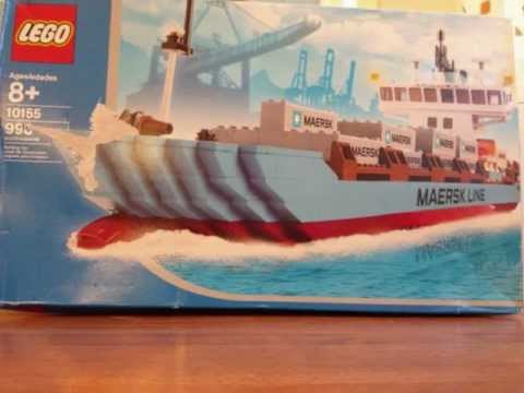 Lego 10155 Maersk Line Container Ship - YouTube