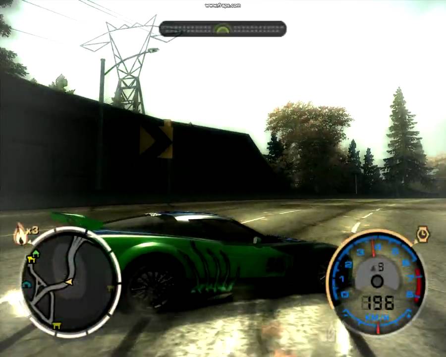 Need for Speed Most Wanted - Chevrolet Corvette - 385KM/H - YouTube