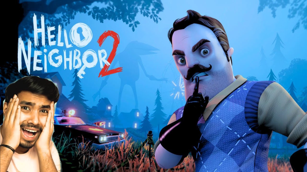 ESCAPED FORM BASEMENT HELLO NEIGHBOUR 2 | TECHNO GAMERZ - YouTube