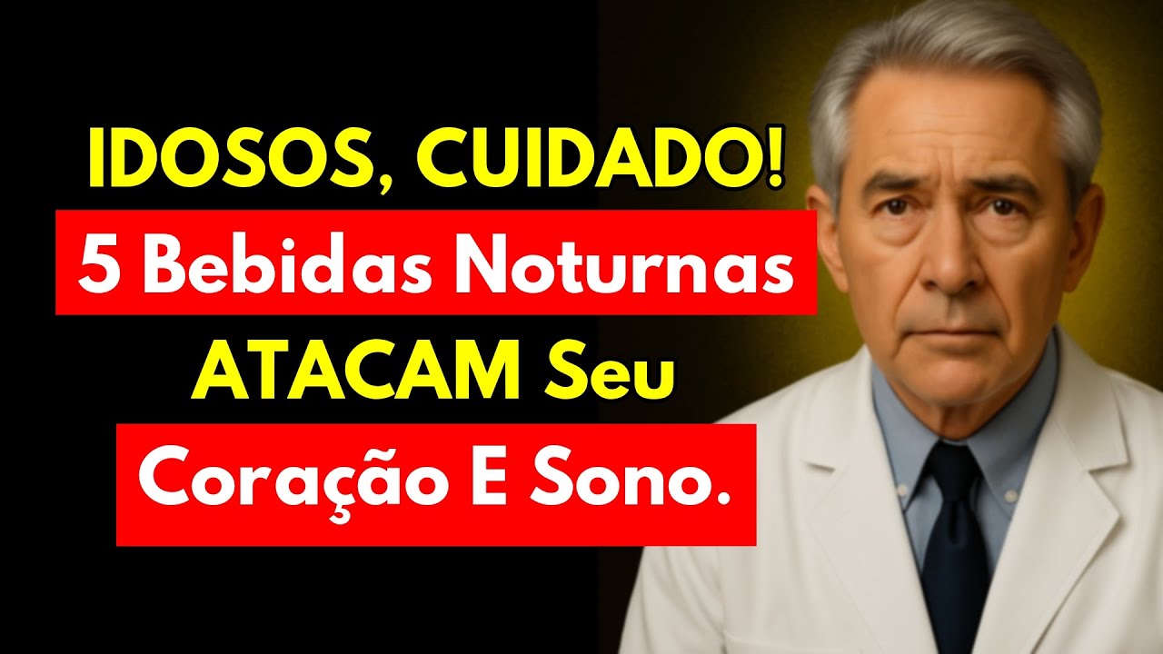 Idosos, CUIDADO! 5 Bebidas Noturnas que Destroem Seu Sono e Atacam o ...