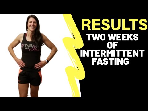 2 Weeks of Intermittent Fasting Results and Explanation - YouTube