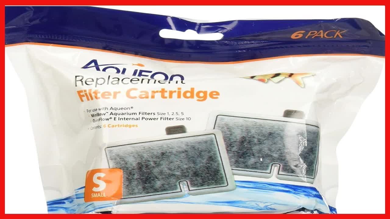 Aqueon (2 Pack) Minibow Replacement Filter Cartridge Size Small (6 ...
