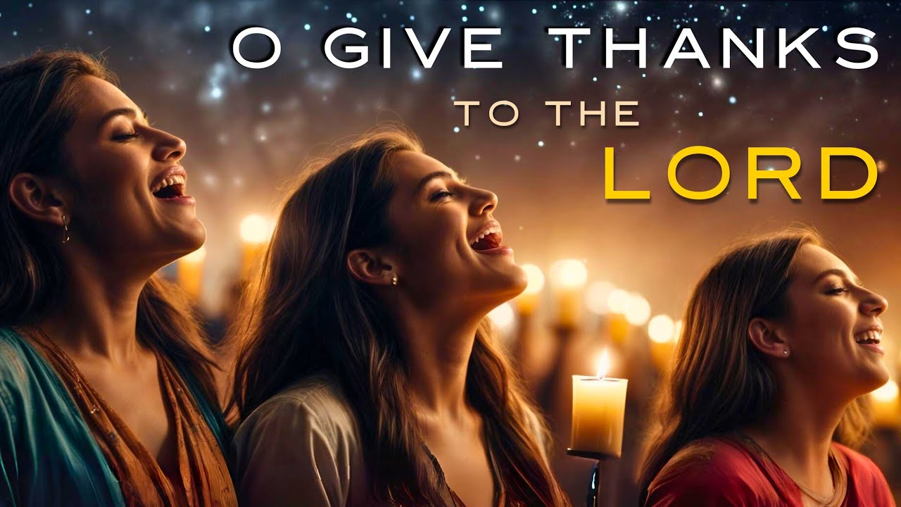 O give thanks to the Lord | Christian song | Becca (Acapella) - YouTube