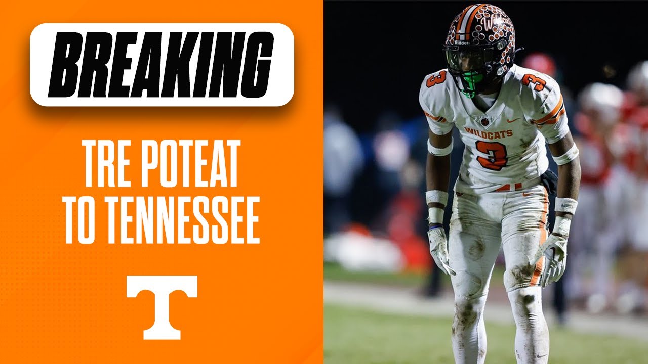 Tennessee football lands commitment from 3-star CB Tre Poteat out of ...