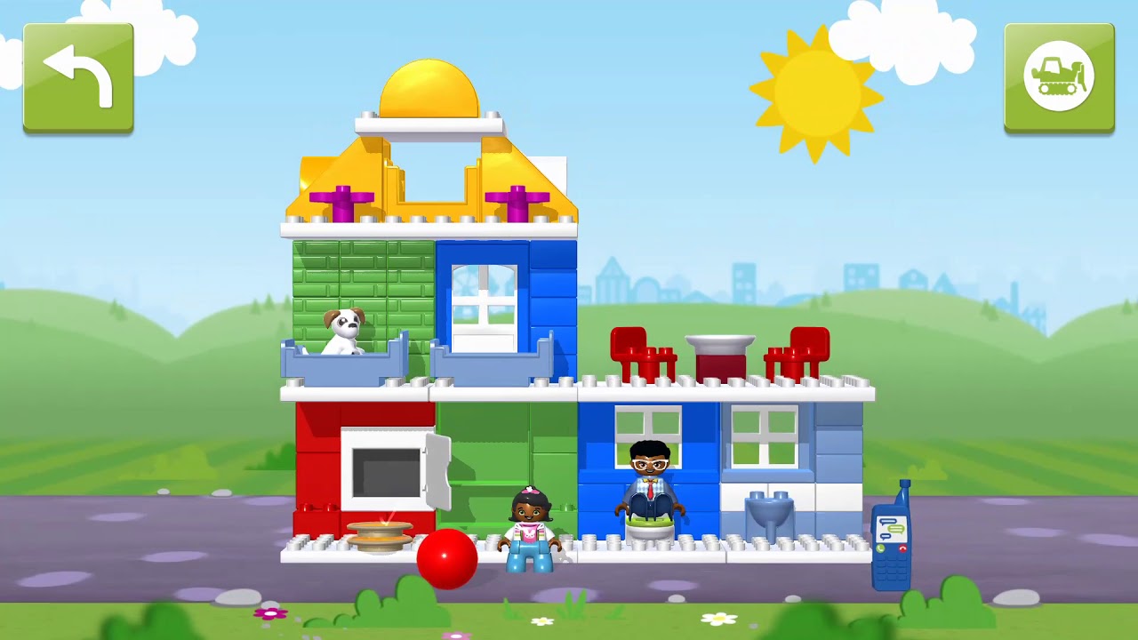 Build a City with Lego Block- Lego games for kids - YouTube