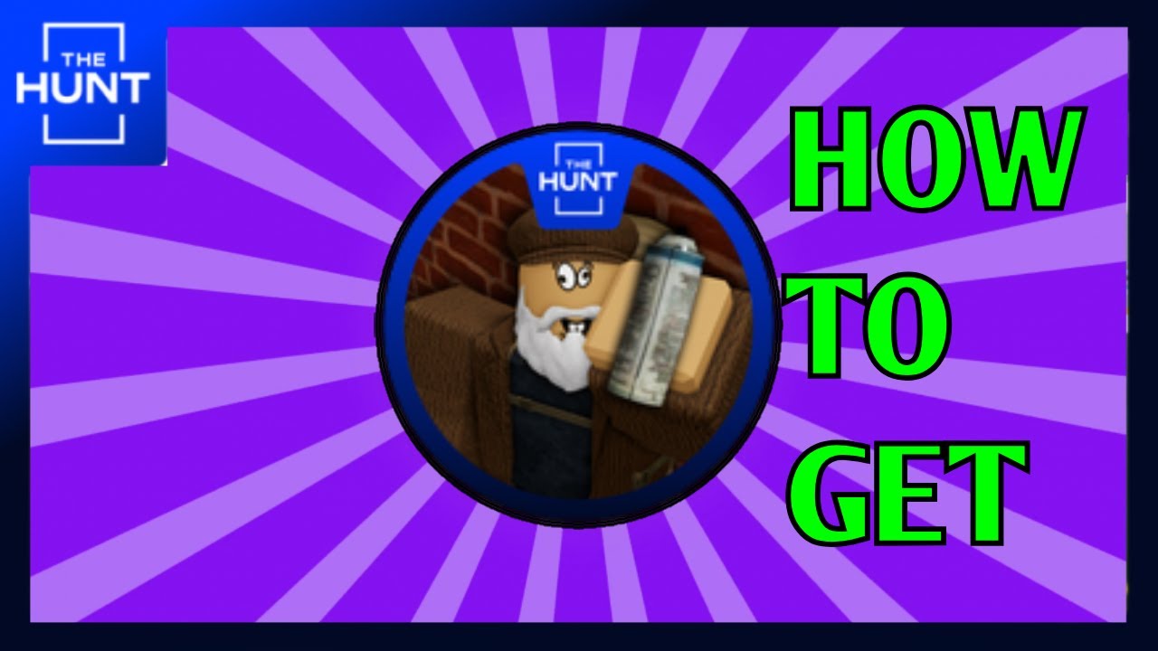 [EVENT] How To Get THE HUNT Badge in SPRAY PAINT - Roblox The Hunt ...