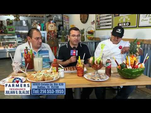Julian Olalde Farmers Insurance Paleteria Nikos - YouTube