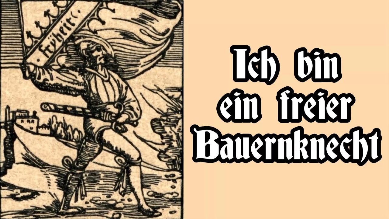 Ich bin ein freier Bauernknecht - Volkslied/German Folk Song + English ...