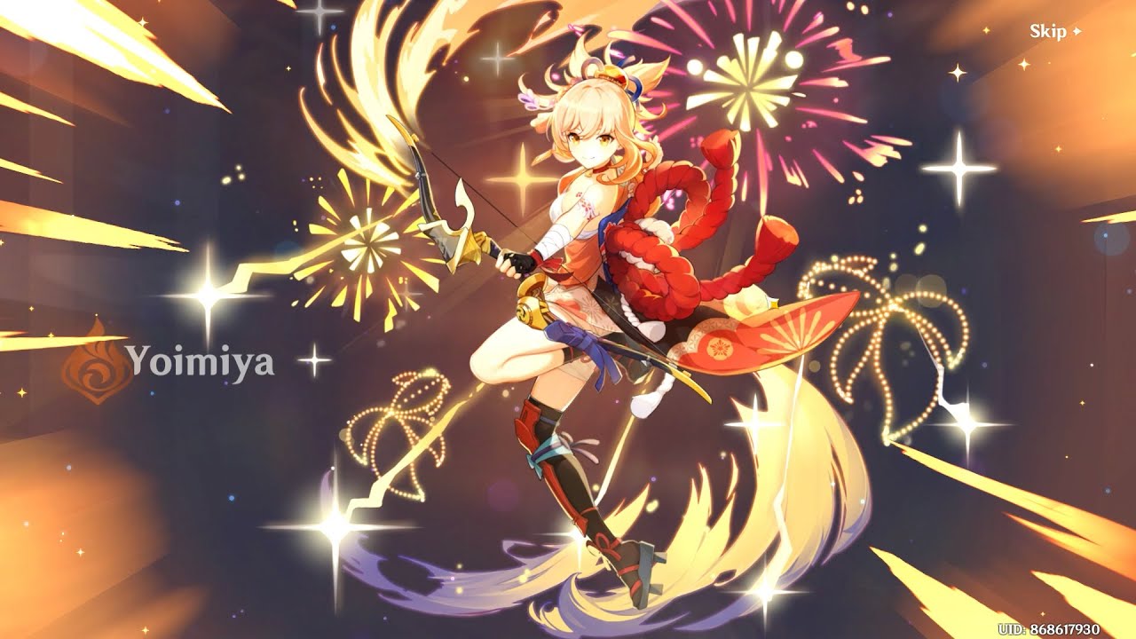 This is How i won 50 50 third time on Yoimiya Banner - YouTube