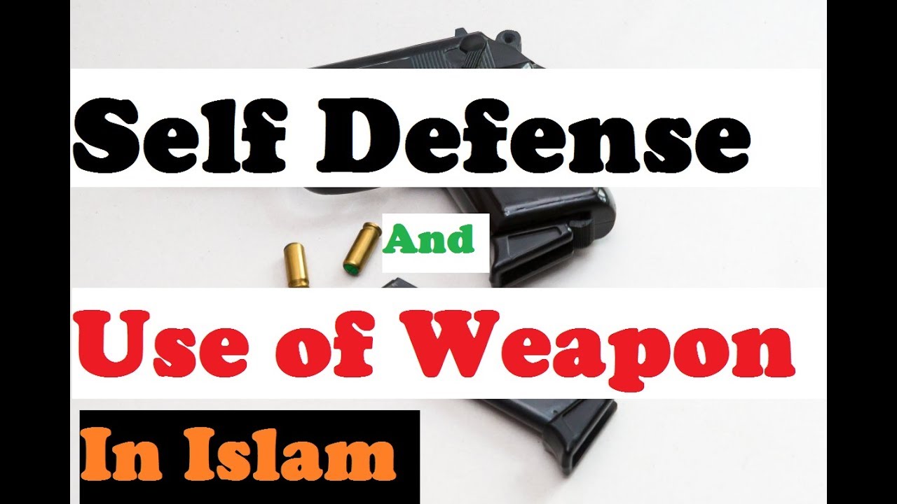 Self Defense and Use of Weapon in islam - Mufti Tariq Masood - YouTube