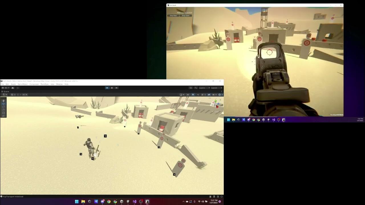 Unity Prototype: Mirror Networking with RayFire Destruction - YouTube