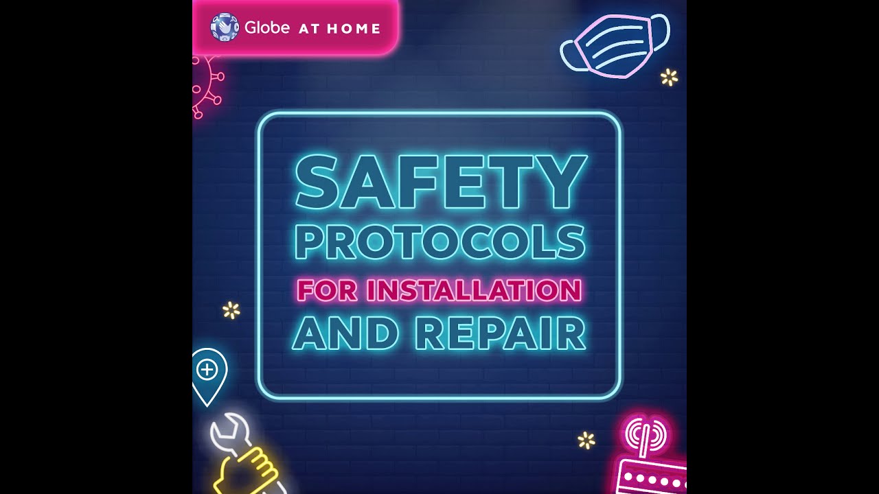 Globe At Home | Safety Protocols for Installations and Repair - YouTube