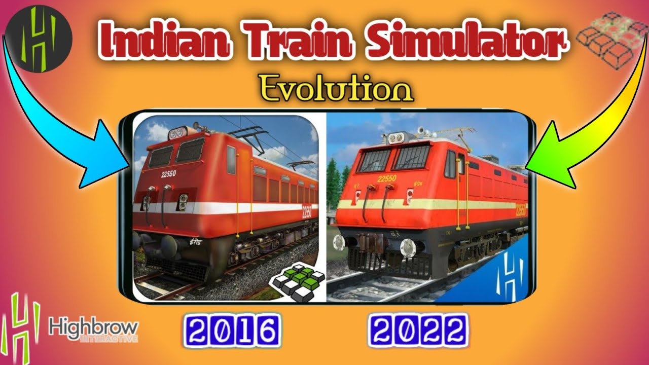 Indian Train Simulator Journey 2016 to 2022 || Indian Train Simulator ...