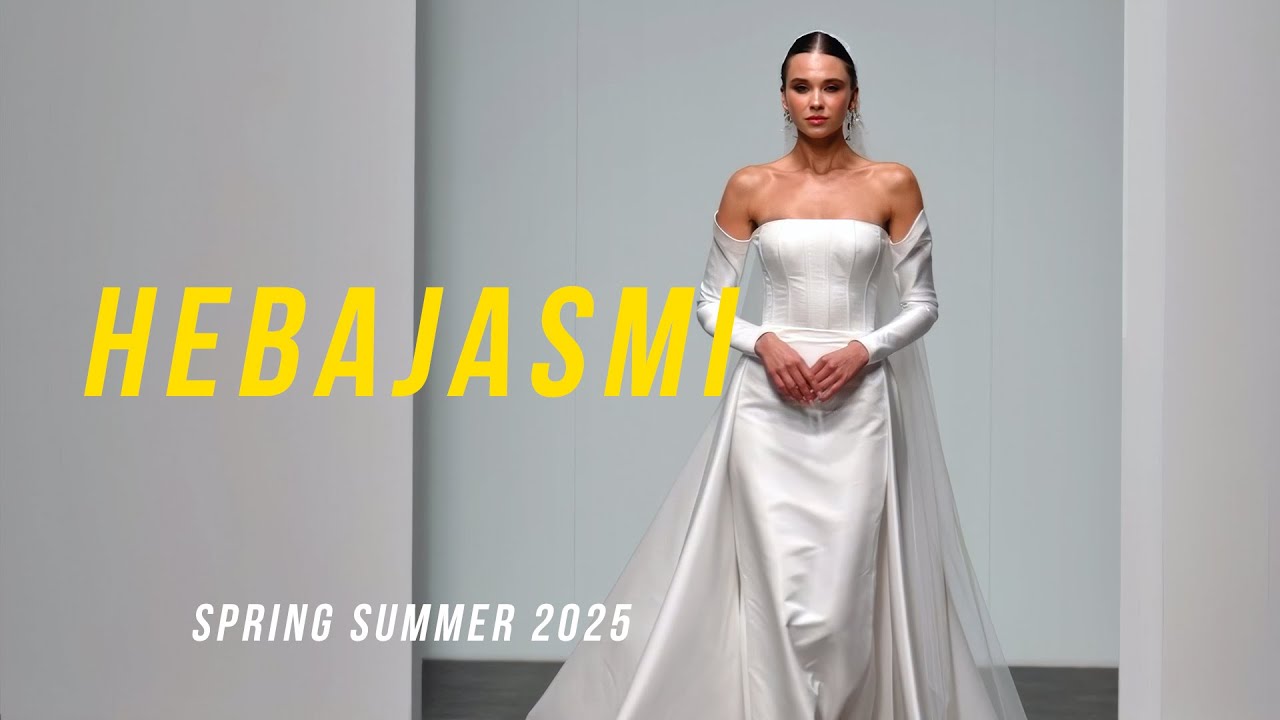 Heba Jasmi Haute Couture | Dubai Fashion Week Spring Summer 2025 - YouTube