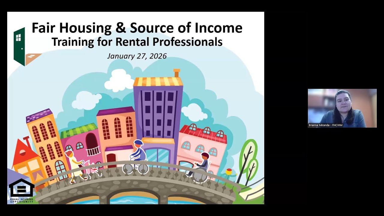 FHCWM Fair Housing & Source of Income for Rental Professionals ...
