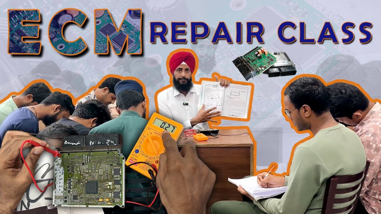 ECM REPAIR CLASS | India's Best ECM Repair Training #hitechecmrepair # ...
