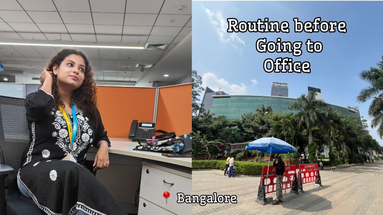 Routine before going to office 👜💻 - YouTube