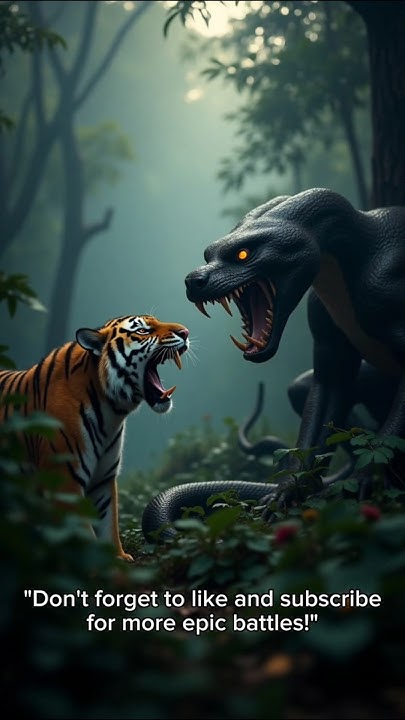 TIGER vs SNAKE – Who Wins? - YouTube