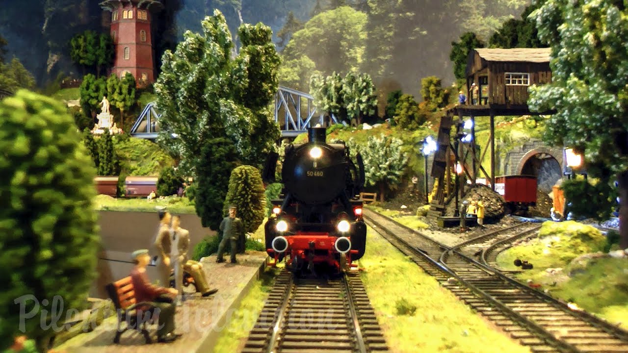 Model Railway Cab Ride - 1/32 Scale Model - KM1 German Steam Locomotive ...