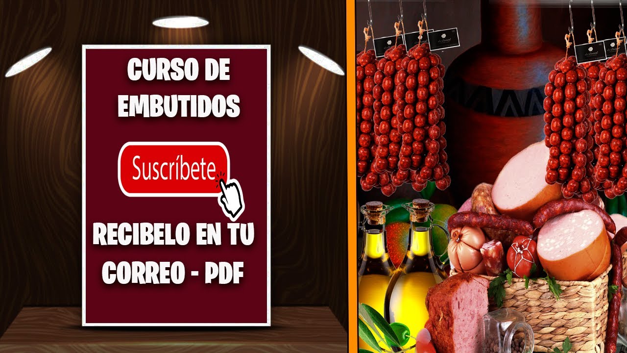 🌶🌶CURSO DE EMBUTIDOS - COMO preparar embutidos en CASA | EMBUTIDOS ...