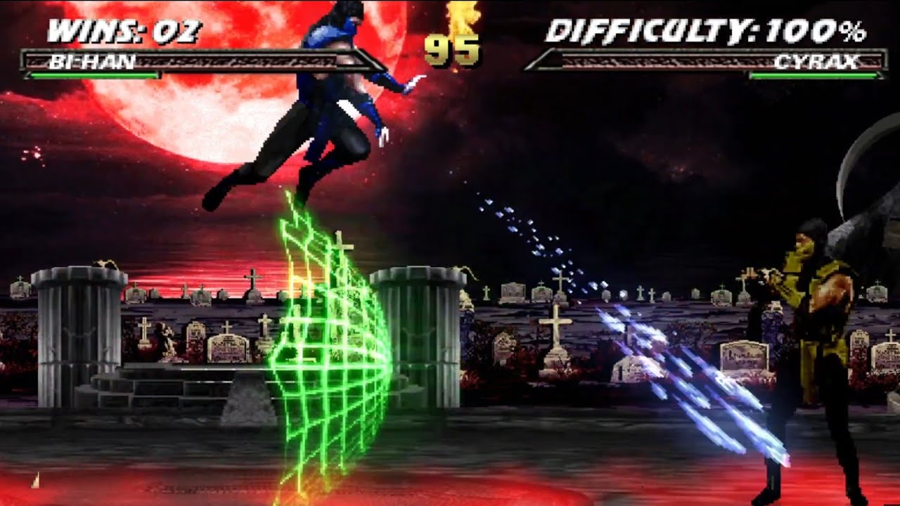 Mortal Kombat Season 2 Final : Bi-Han (Arcade ladder - part 1) - Hard 8 ...