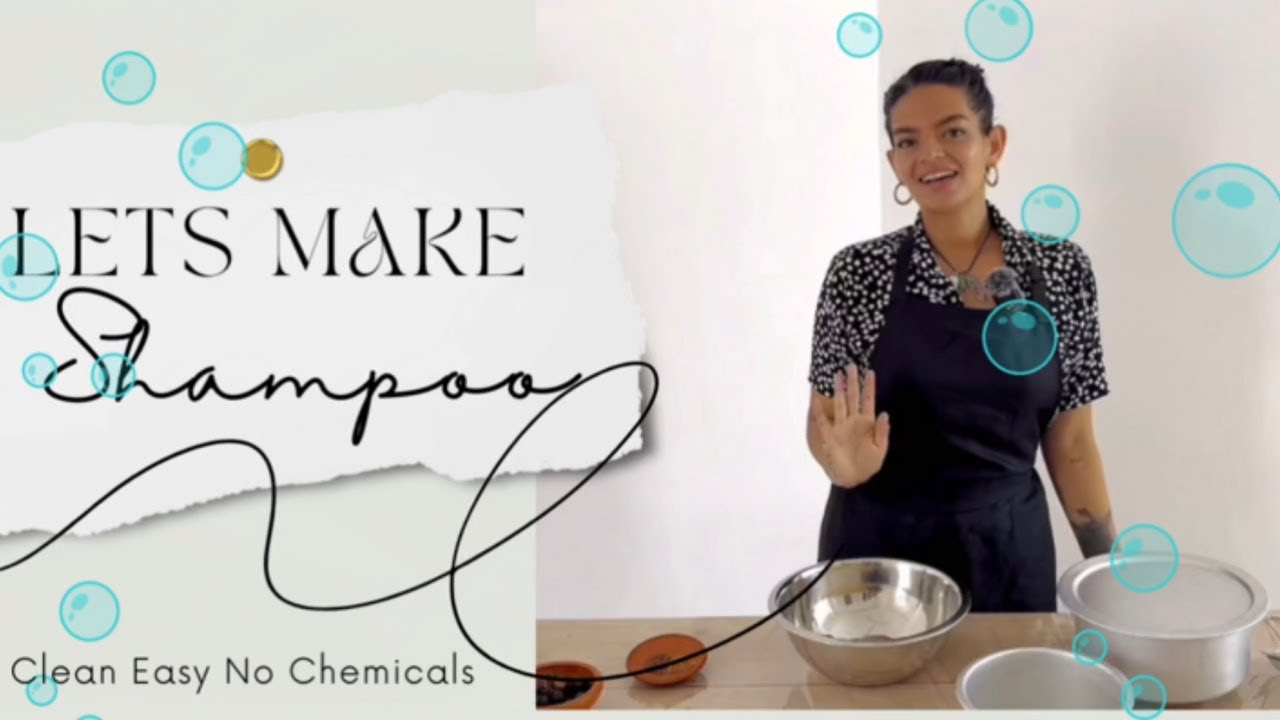 How to make homemade shampoo - YouTube