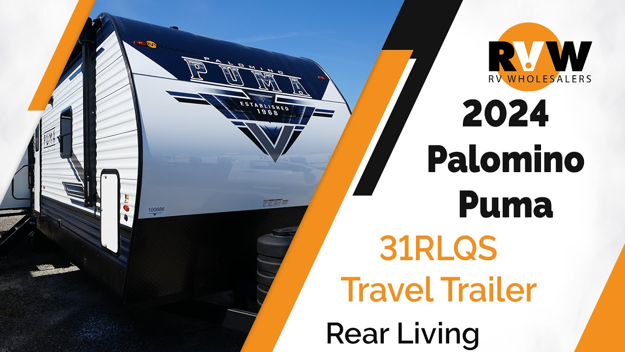 2024 Puma 31RLQS Travel Trailer Walk-Through - YouTube