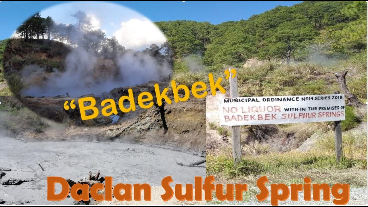 "Badekbek" Daclan Sulfur Spring: Bokod, Benguet - YouTube
