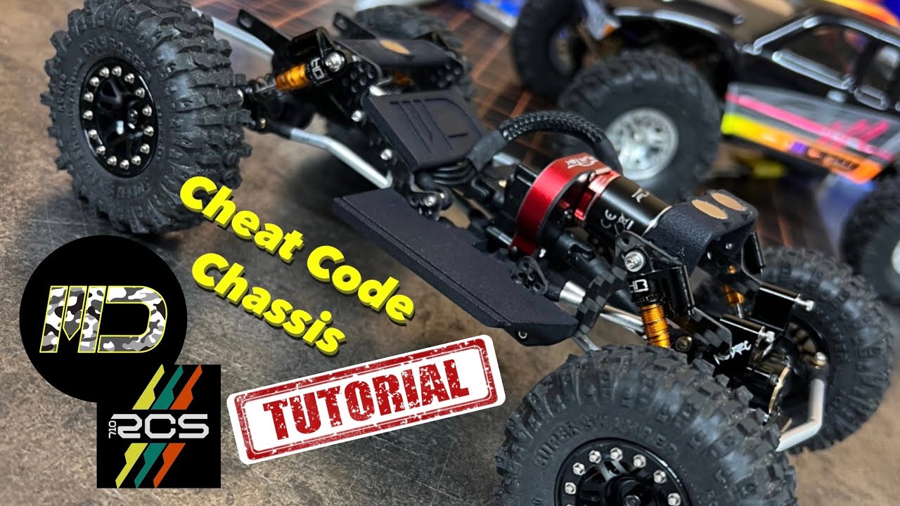 Mazz Designs Cheat Code Chassis assembly tutorial. #Mazzdesigns #Mazz # ...