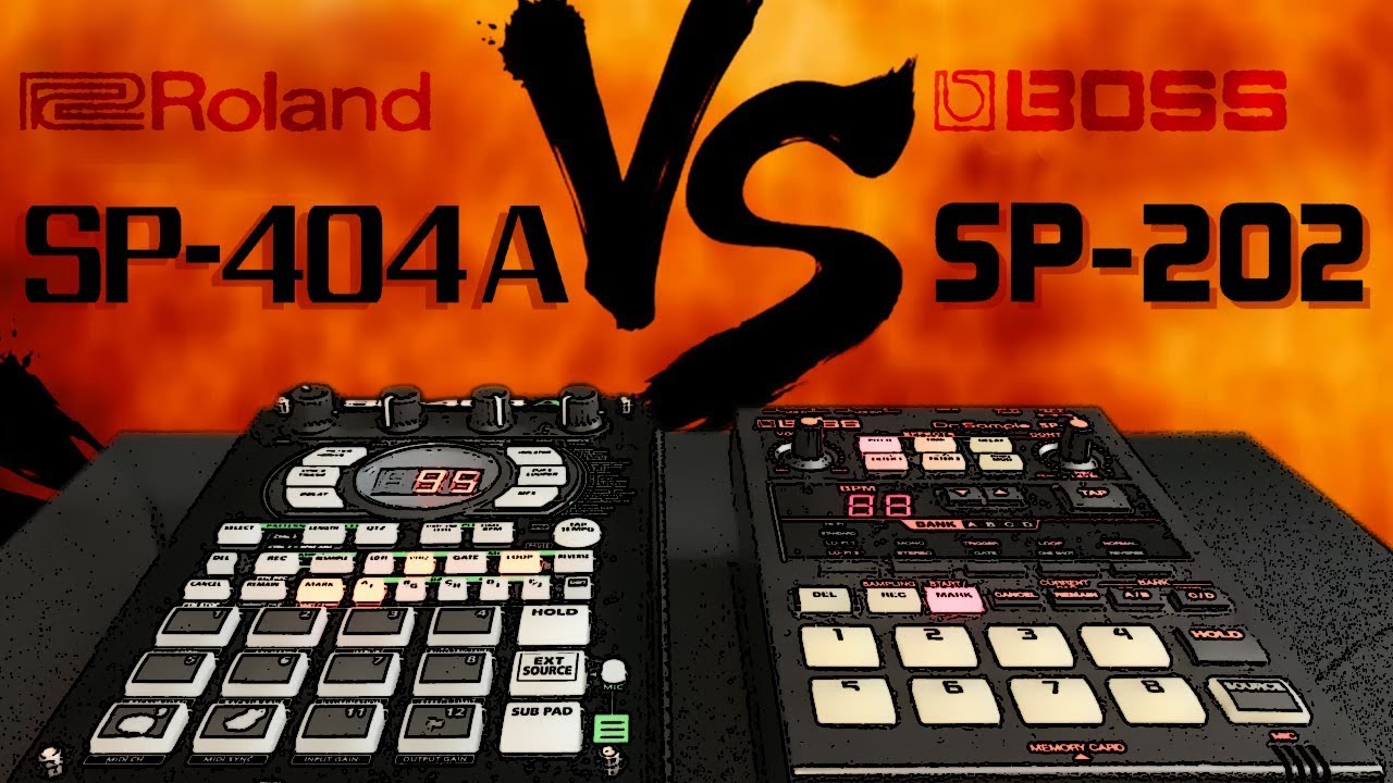 PITCH FX: Roland SP-404A Vs Boss SP-202 [Tutorial | Comparison] Lo-Fi ...