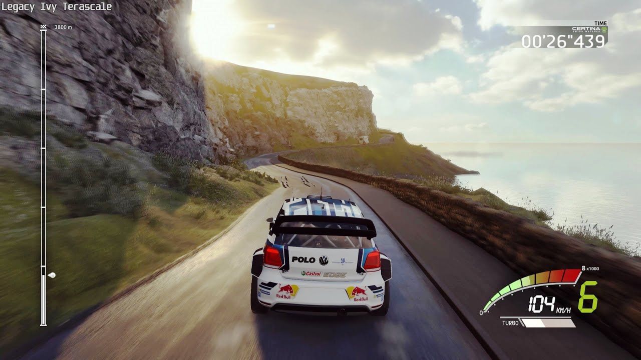 VW Polo at Great Orme ( WRC 7 gameplay ) - YouTube