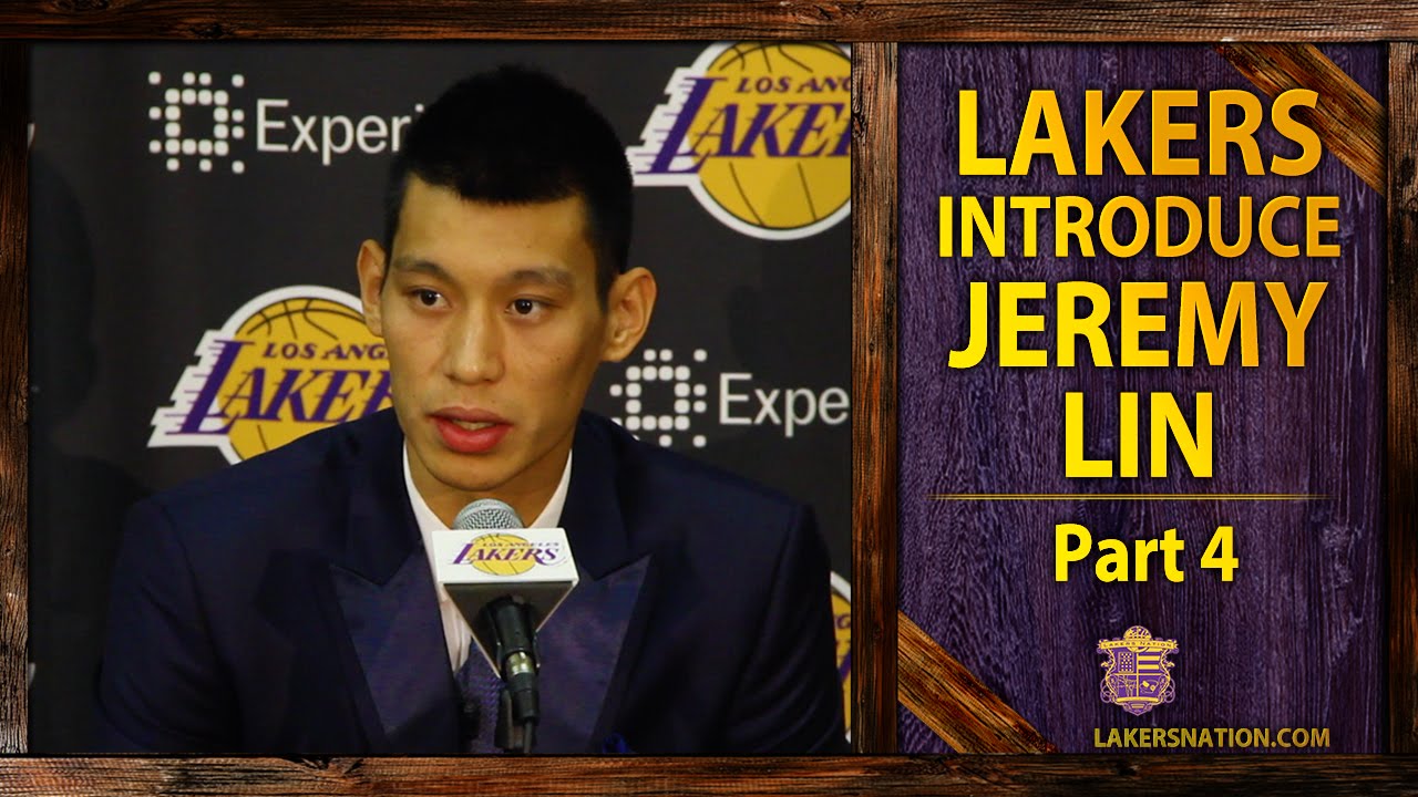 Jeremy Lin Lakers Press