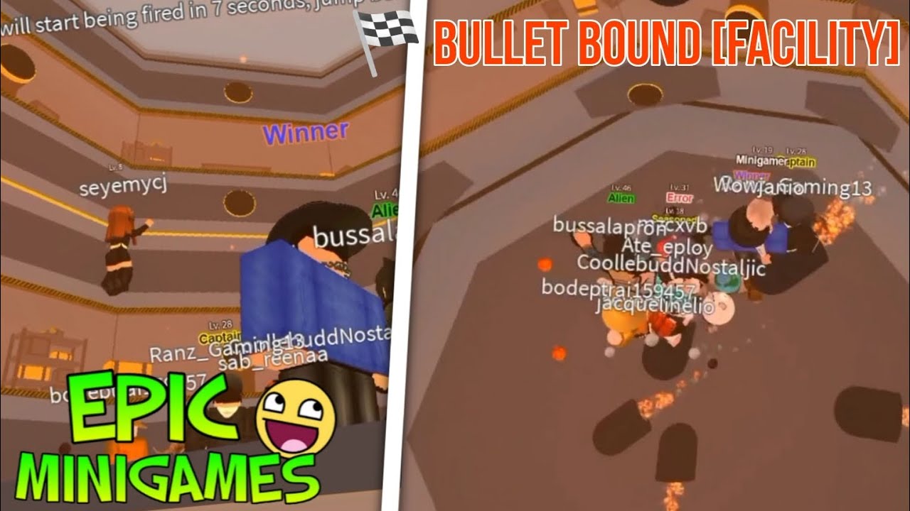 Roblox: Epic Minigames // Bullet Bound [Facility] - YouTube
