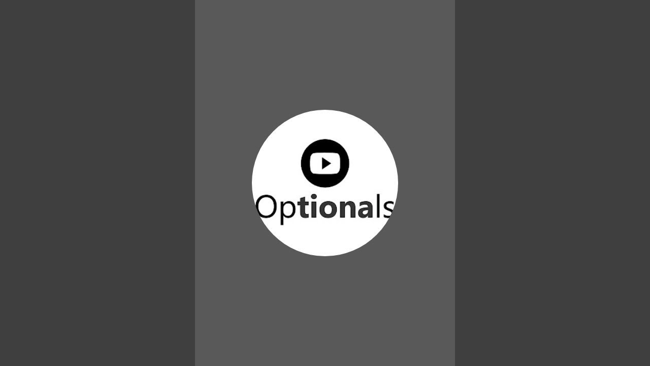 Optionals is live! - YouTube