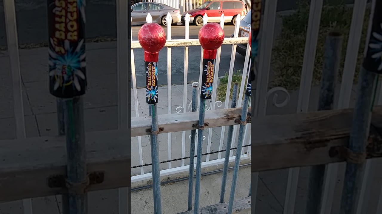 3" SLT rockets red tops - YouTube