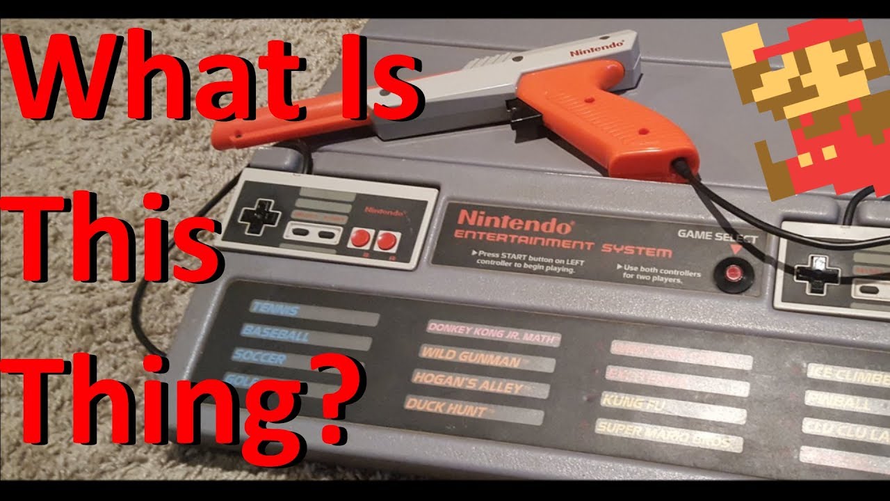 Early Model NES Demo Unit M8 - Hardware and Gameplay - YouTube