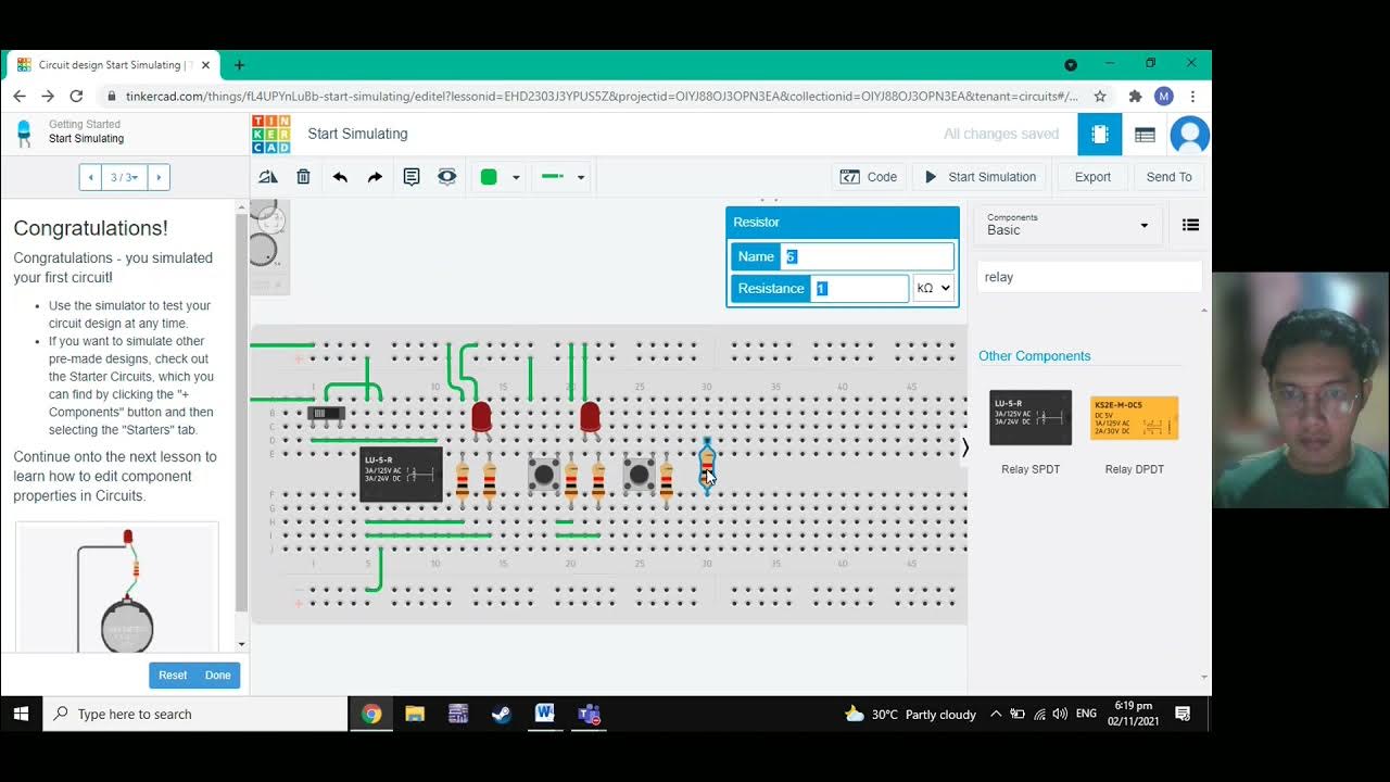 Laboratory 3 - Electronic System and Design - YouTube