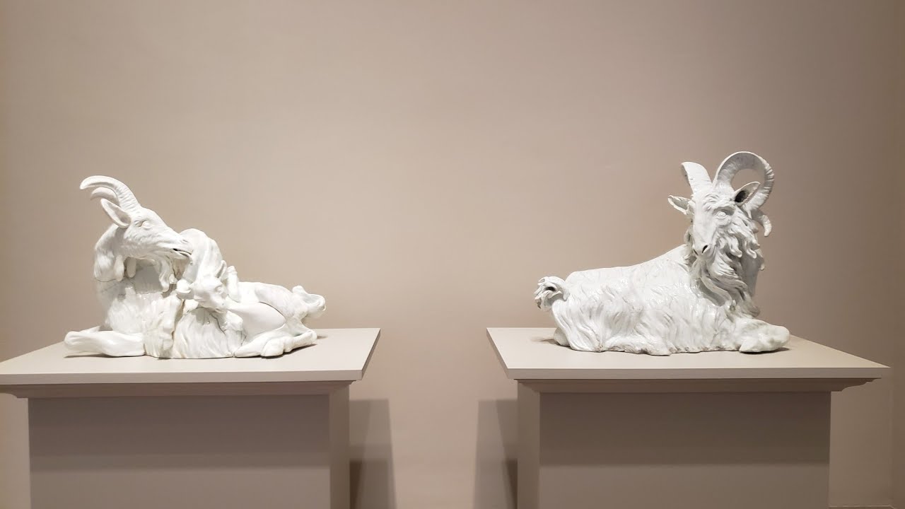 Goats + Art museum - YouTube