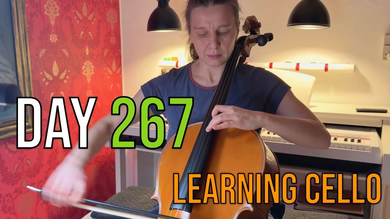 Day 267 learning cello : 4 Exercises - 5th & 6th postions and Tenor ...