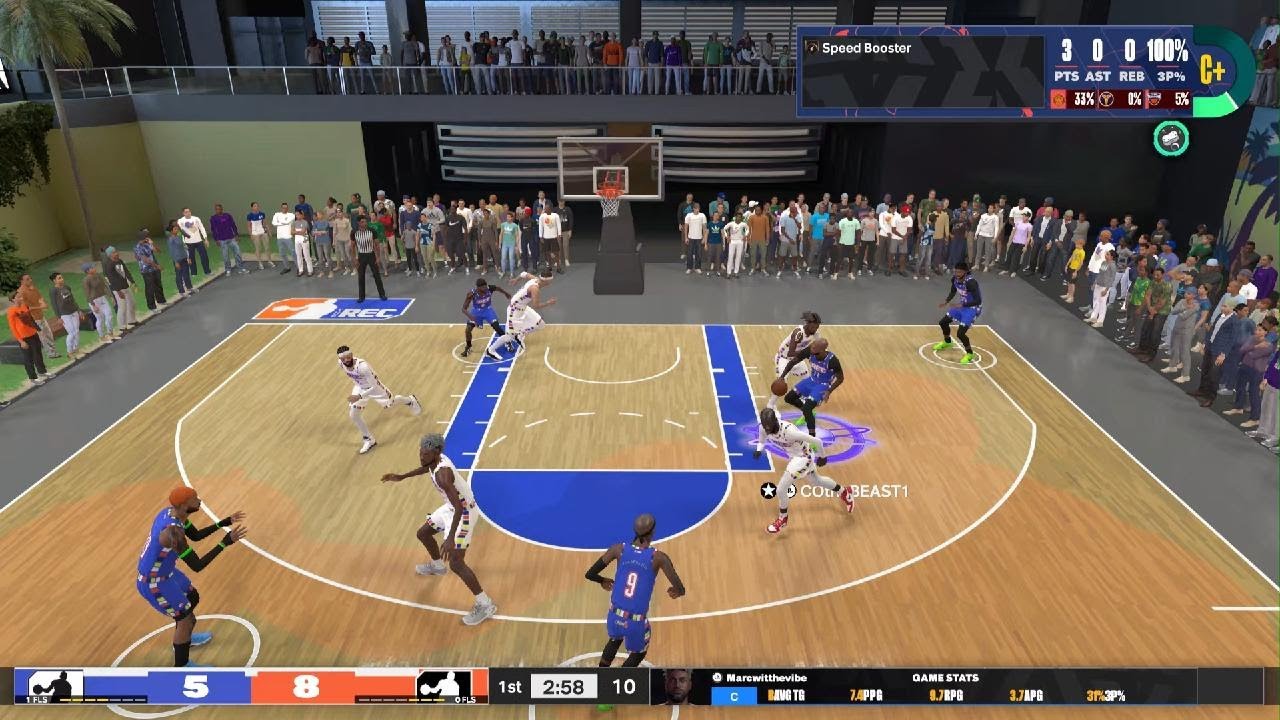 NBA 2K24 putback again - YouTube