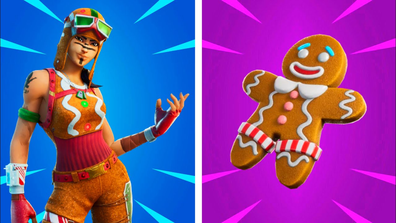 10 Most TRYHARD Gingerbread Raider Combos In Fortnite! - YouTube