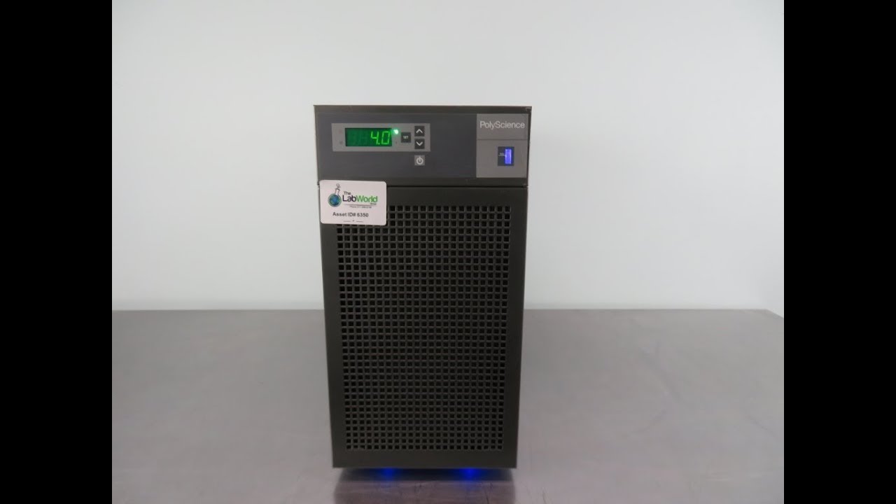 PolyScience LS51MX1A110C Recirculating Chiller - YouTube