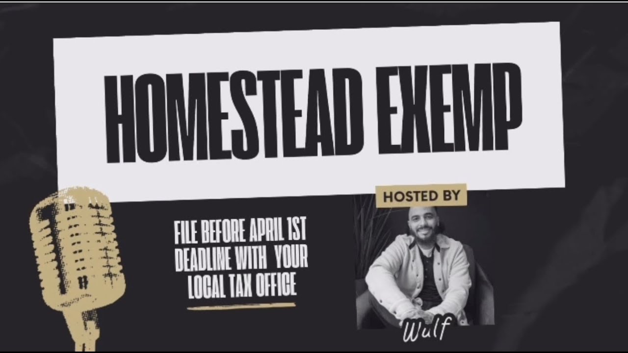 Guide To Filing Homestead Exemption! - YouTube
