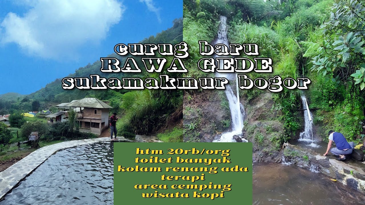 curug rawa gede gokil dingin banget || wisata baru di sukamakmur bogor ...