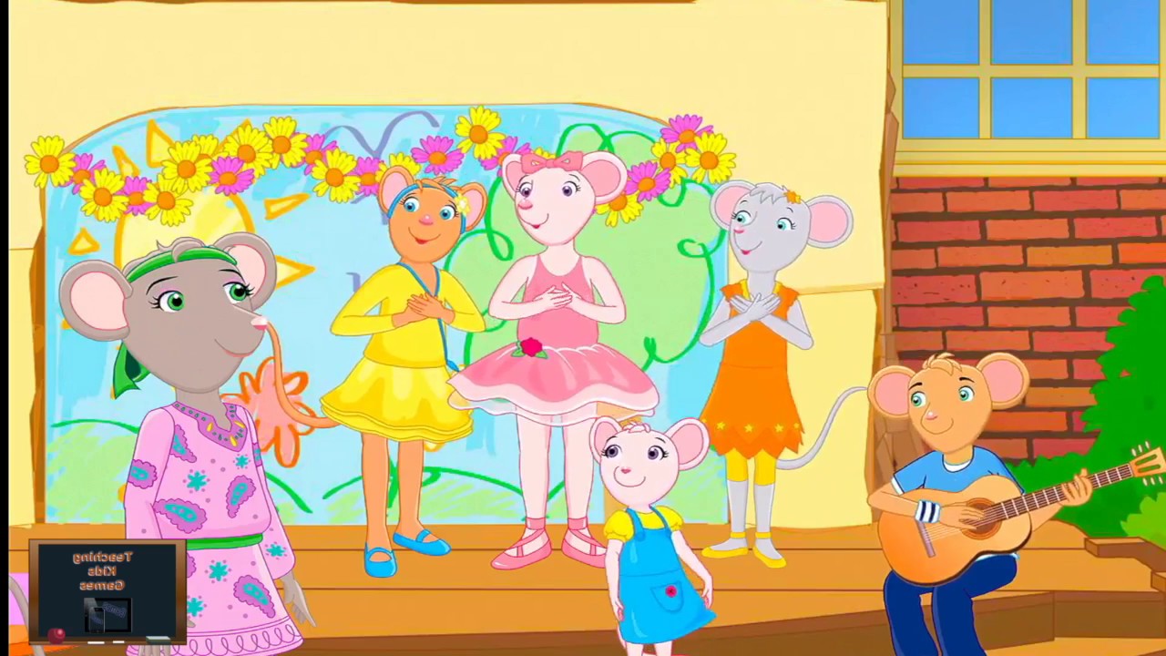 Angelina Ballerina - Angelina's Gift for Ms Mimi - YouTube