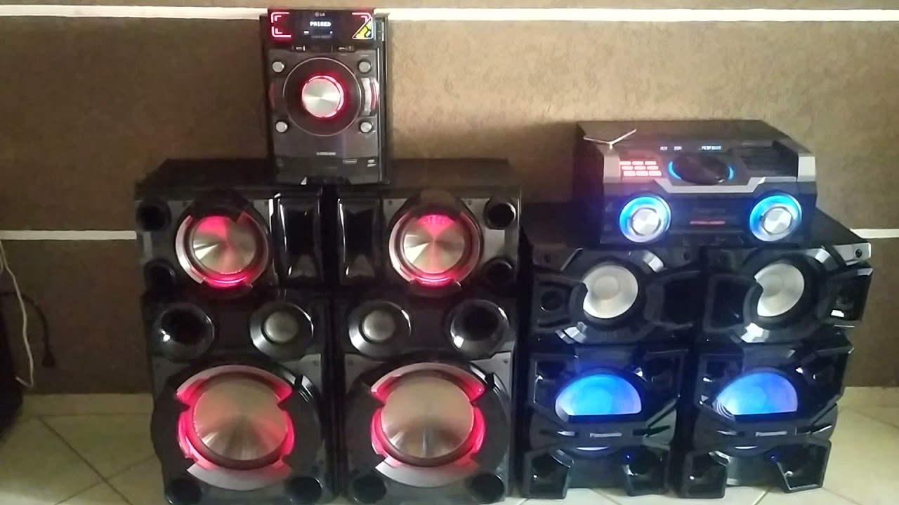 DUELO! LG CM9530 VS PANASONIC MAX 4000!😬 - YouTube